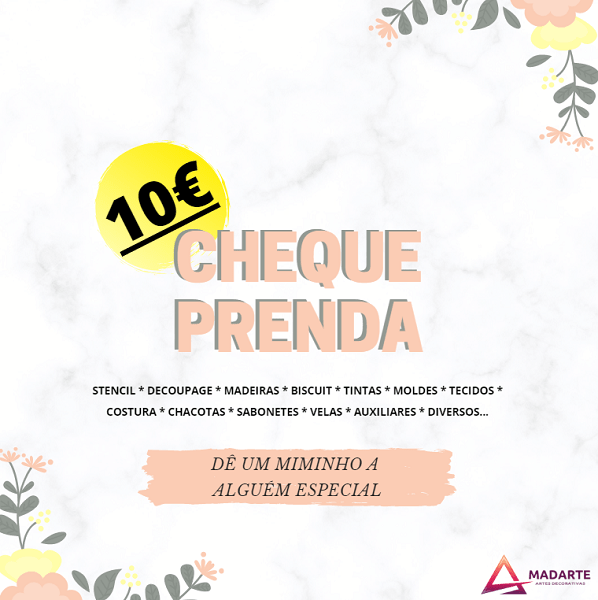 CHEQUE PRENDA 10€ | Madarte