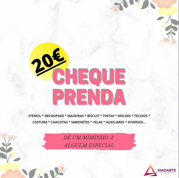 CHEQUE PRENDA 20€ | Madarte